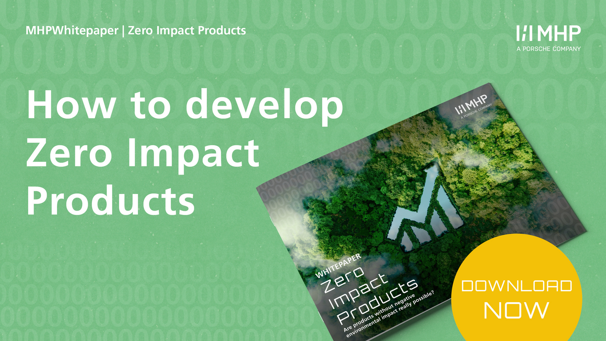 Zero Impact Products | MHP – A Porsche Company