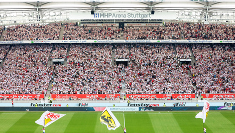1000th Bundesliga home game at MHP Arena Stuttgart | MHP – A Porsche ...