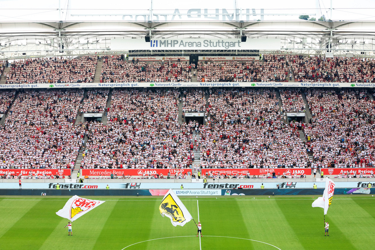 1000th Bundesliga home game at MHP Arena Stuttgart | MHP – A Porsche Company
